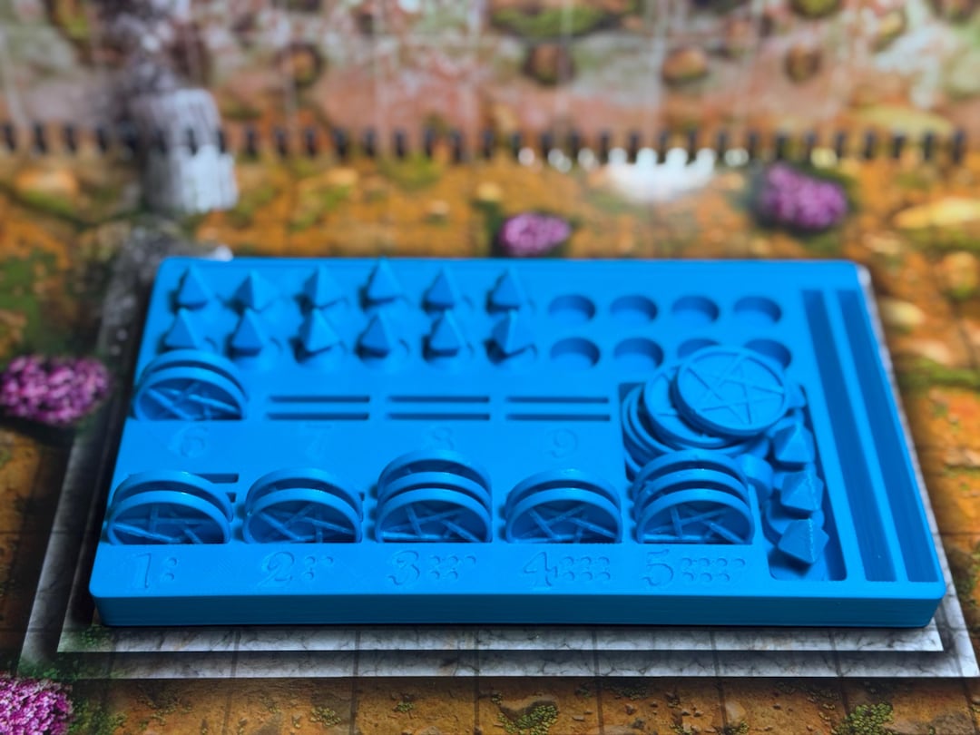 Sorcerer Spell Slot & Sorcery Point Tracker | Dnd 5e | TTRPG Accessory ...