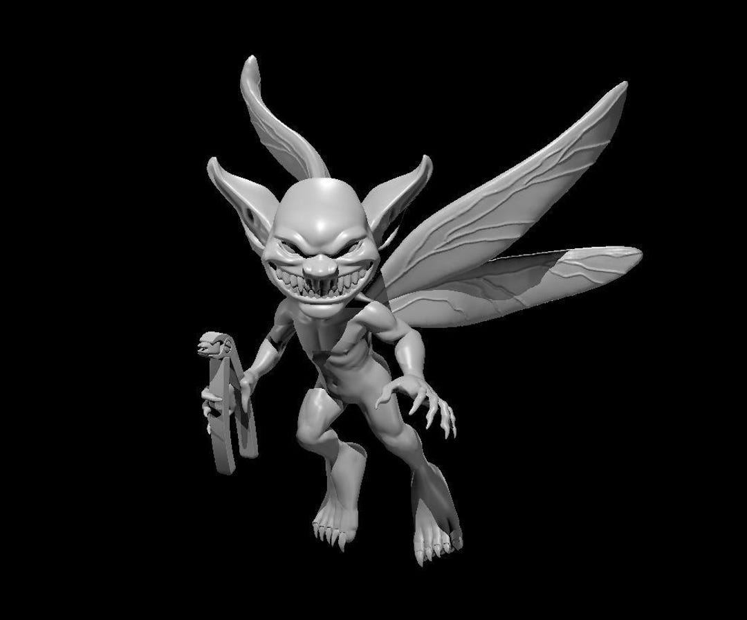 Evil Tooth Fairy Creepy Fey Monster Scalable Resin Miniature for Dnd ...
