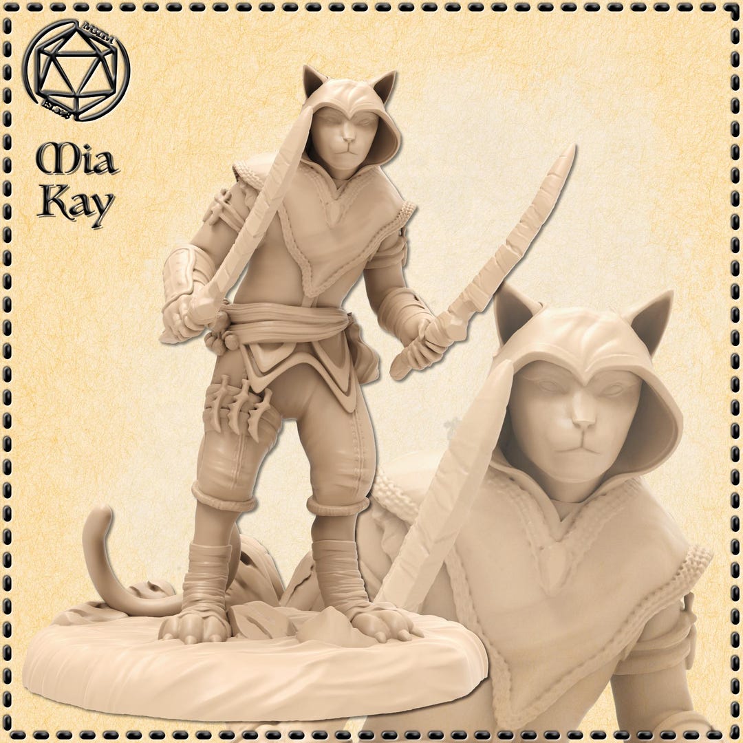 Catfolk Rogue - Etsy