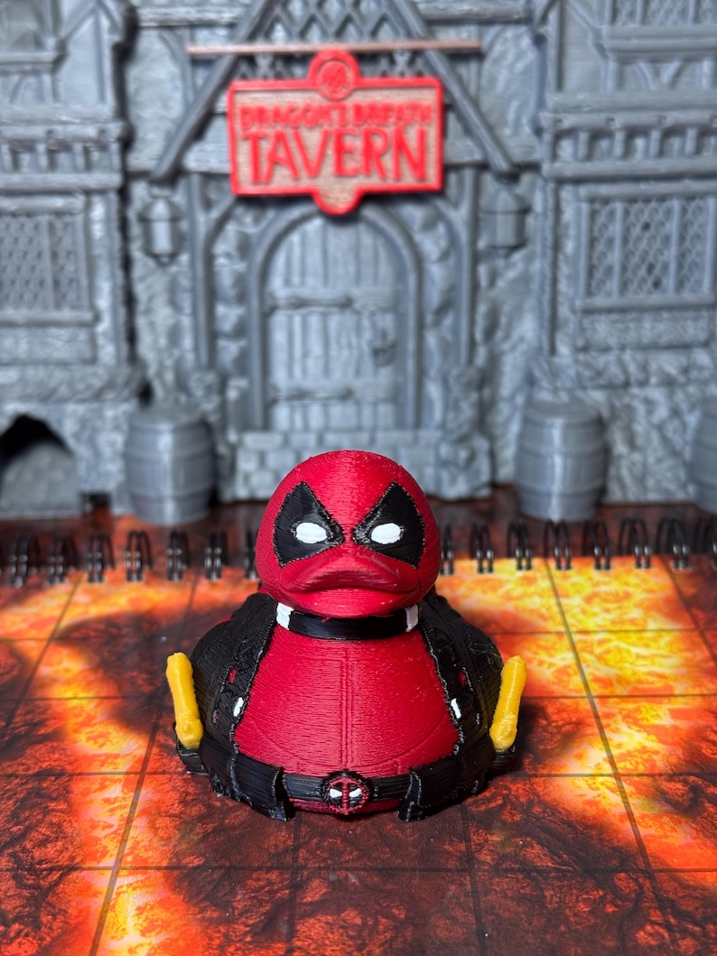 Deadpool Duck - Etsy