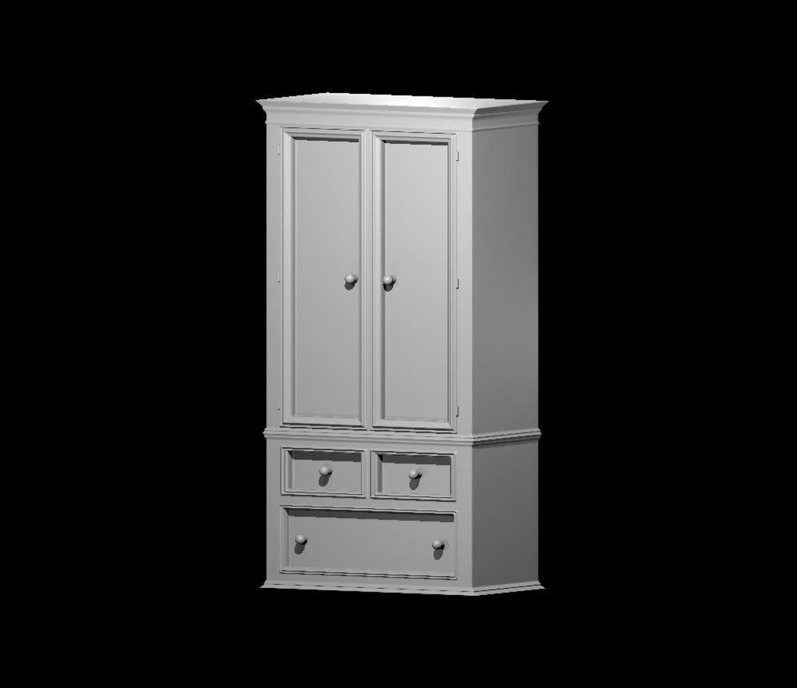 Armoire Scalable Terrain Furniture Prop for Dnd Pathfinder TTRPG Hidden ...