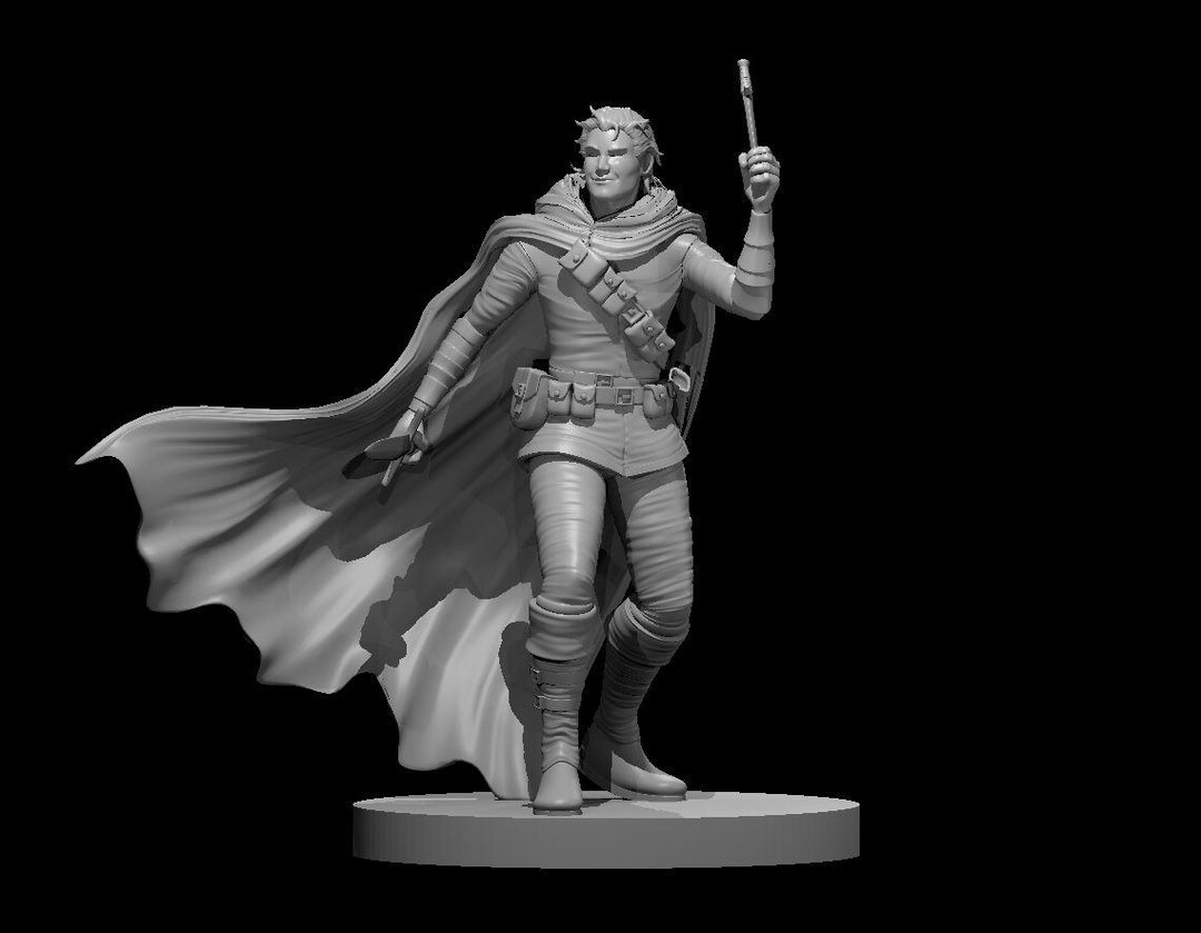Human Male Rogue Miniature | Stealth Assassin for D&D and Tabletop Rpgs ...