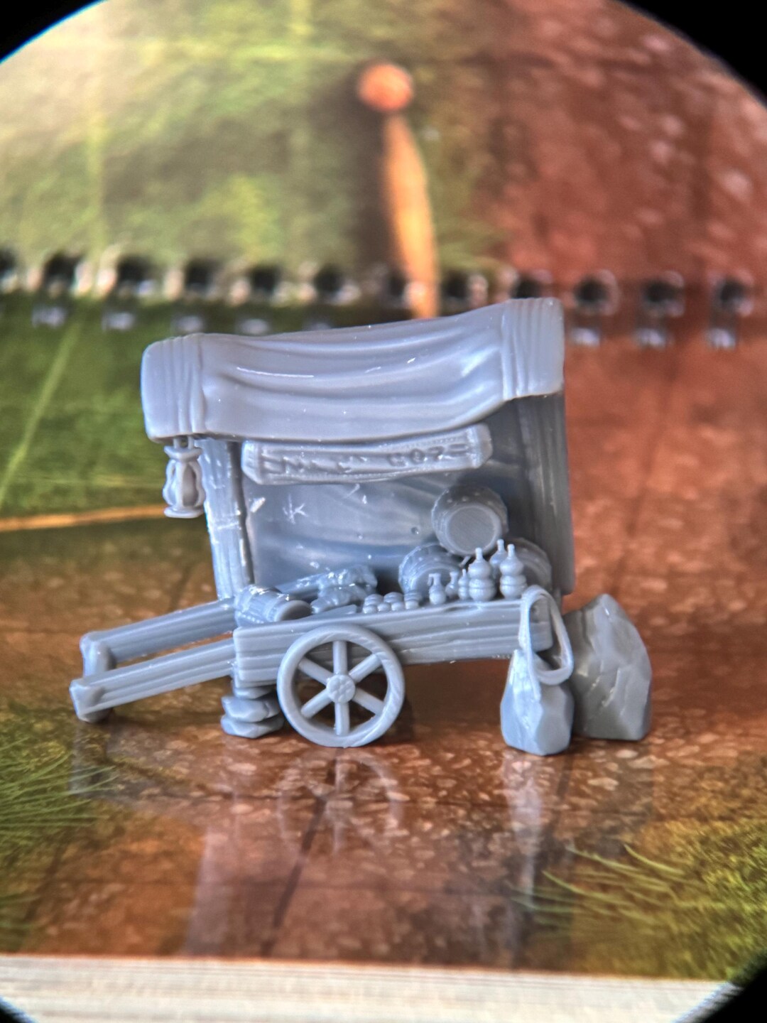 Fantasy Caravan Wagon | 3D Printed Terrain | Travel Encounter Prop ...