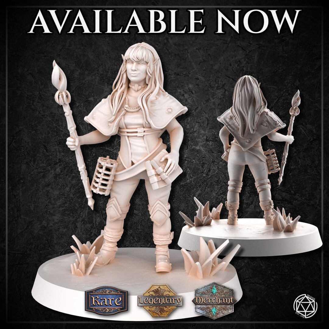 Halfling Warlock - Etsy