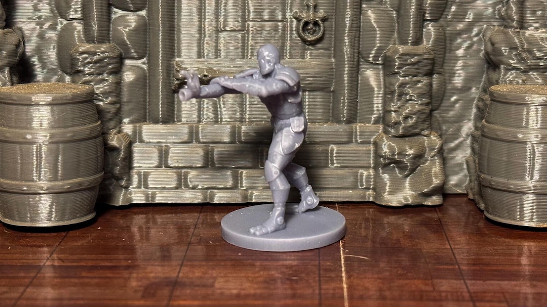 Warforged Artificer Miniature | 28mm Scale Construct Inventor for D&D ...