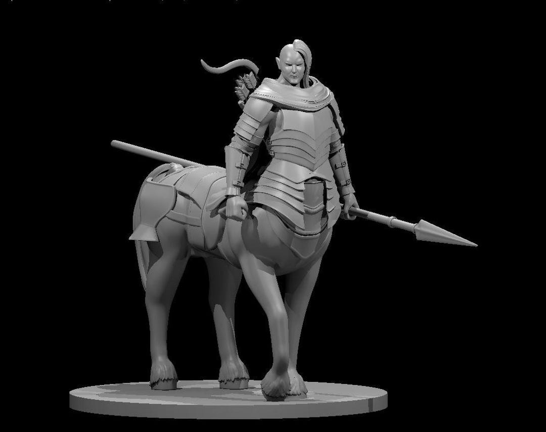 Centaur Troopers Miniature Armored Cavalry Unit Resin Tabletop TTRPG ...