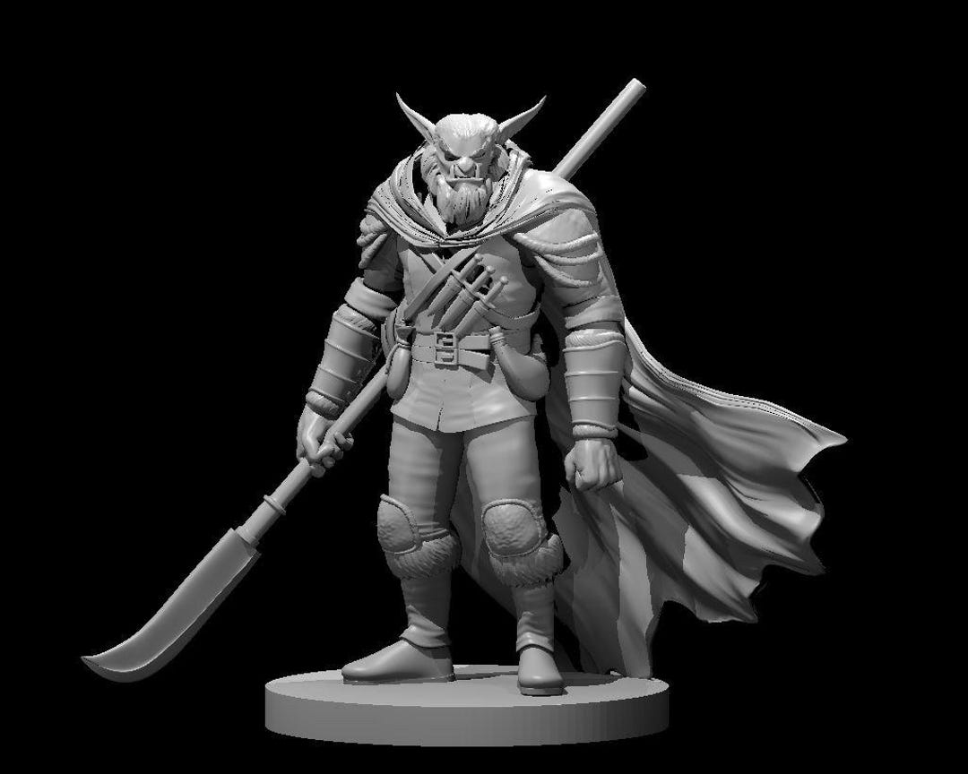 Bugbear Ranger | Scaleable Wilderness Tracker Mini | MZ4250 Resin Model ...