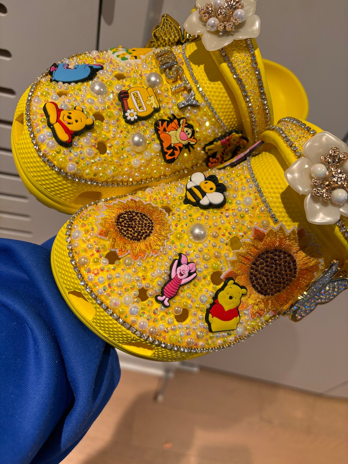 Winnie the Pooh Crocs - Etsy