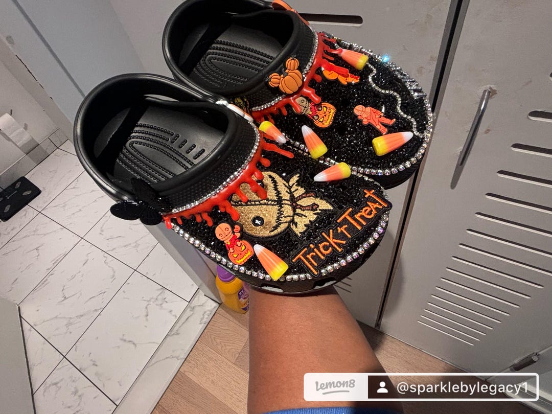 Sam Trick or Treat Crocs Customize - Etsy