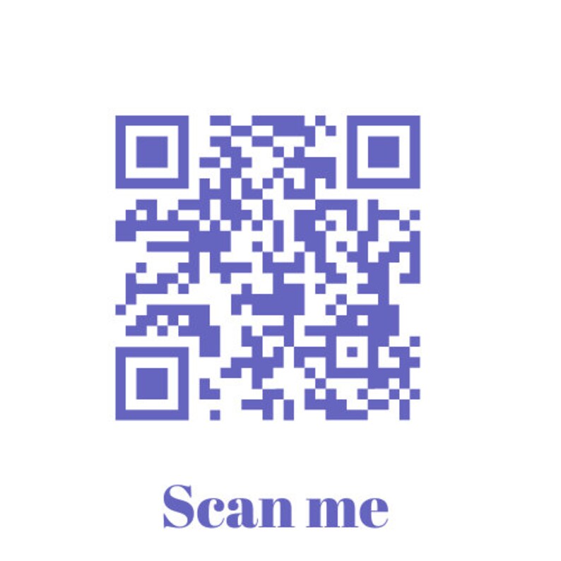 Custom QR Code Logo / Personalized Photo QR Code Logo / Logo/photo / Social Media / Digital QR ...