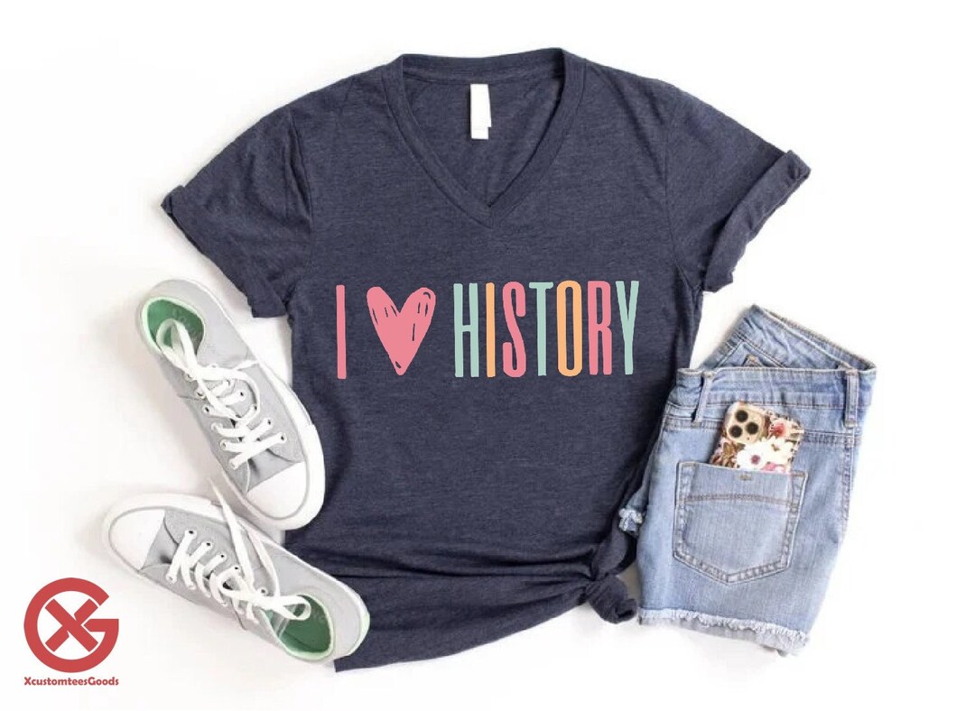 I Love History T-shirt,history Teacher Shirt,history Teacher Back to ...