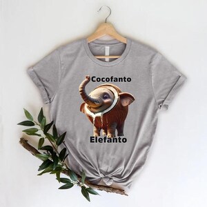 Cocofanto Elefanto Funny Meme Shirt, Ai-generated Elephant Bootleg Tee ...