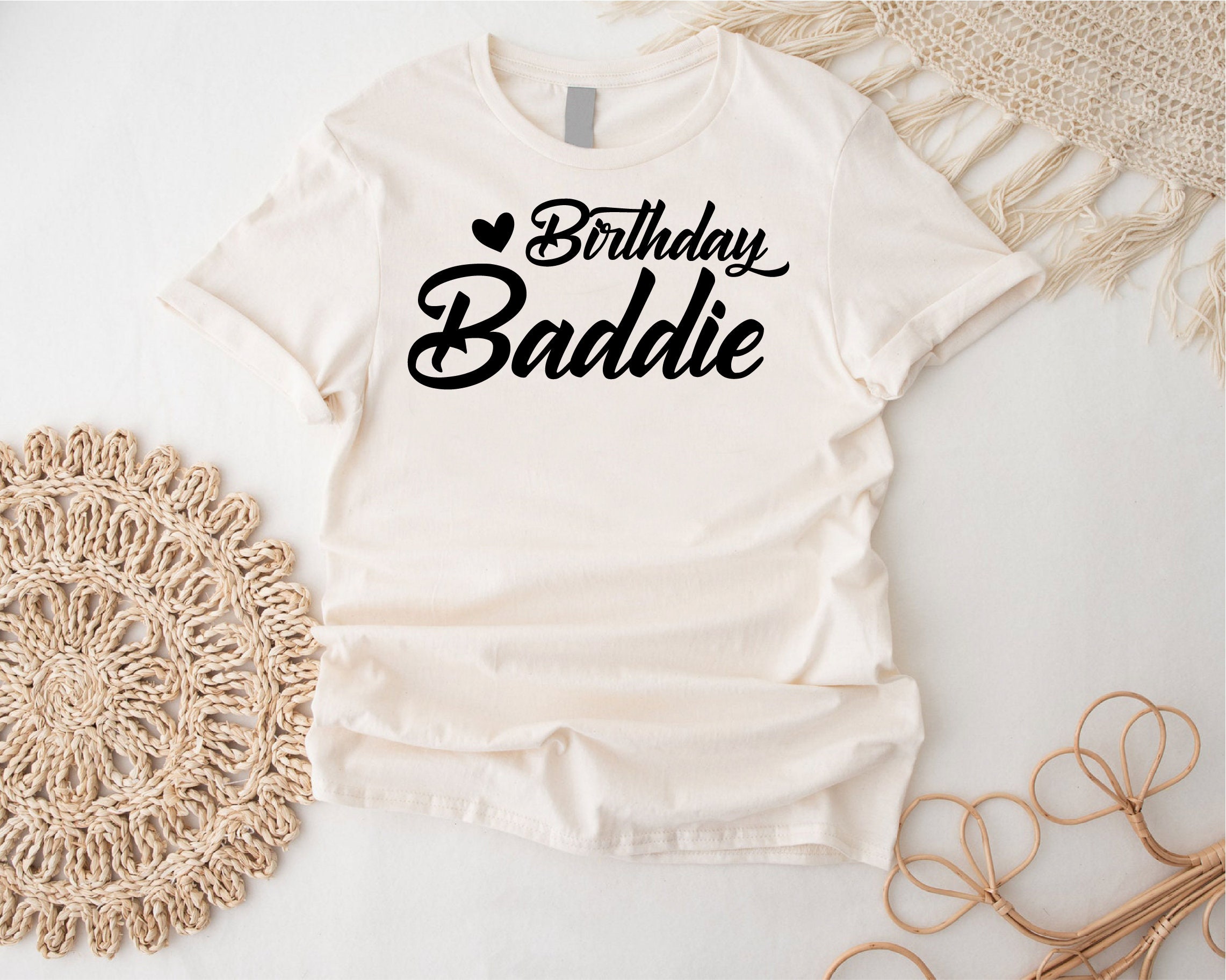 Birthday Baddie Shirt, Birthday Baddie Tee, Baddie Birthday Ideas ...