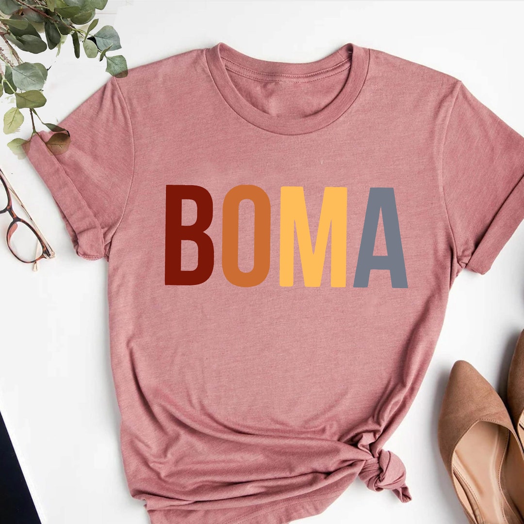 Step-mom Gift, BOMA Shirt, Step Mother Shirt, Real Mom, Motherhood T ...