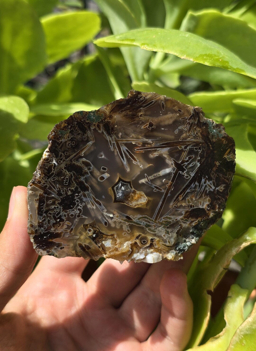 Rare 3D Turkish Stick Agate, Yellow Stick Agate, Metaphysical Crystals ...