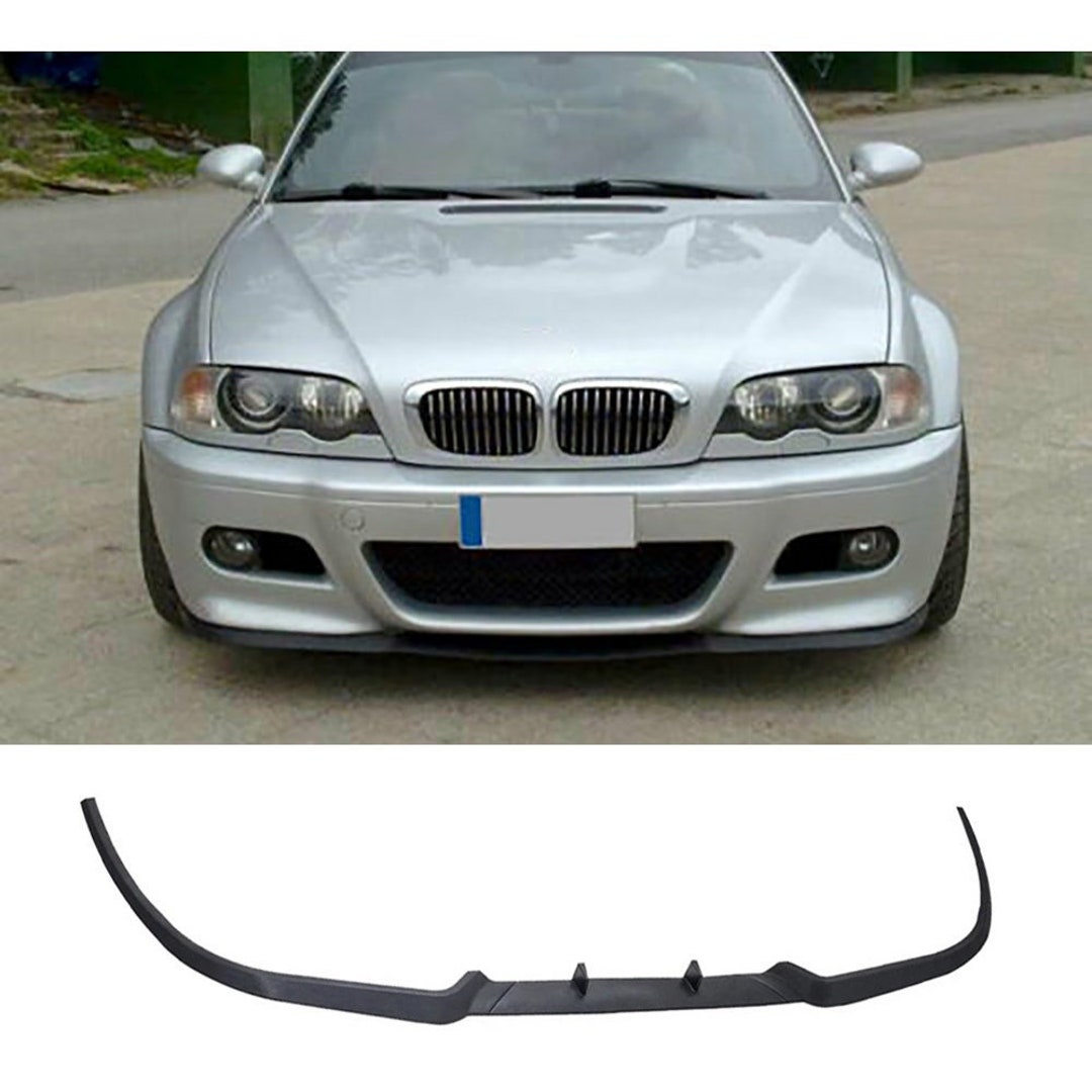For Bmw E46 M3 / SEDAN / SW Cupra R Splitter Front Bumper Lip 3 Pcs ...