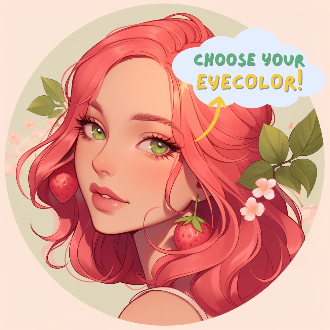 Customized Twitch Icon, Commission, Streamer Art, Twitch Profile Pic ...