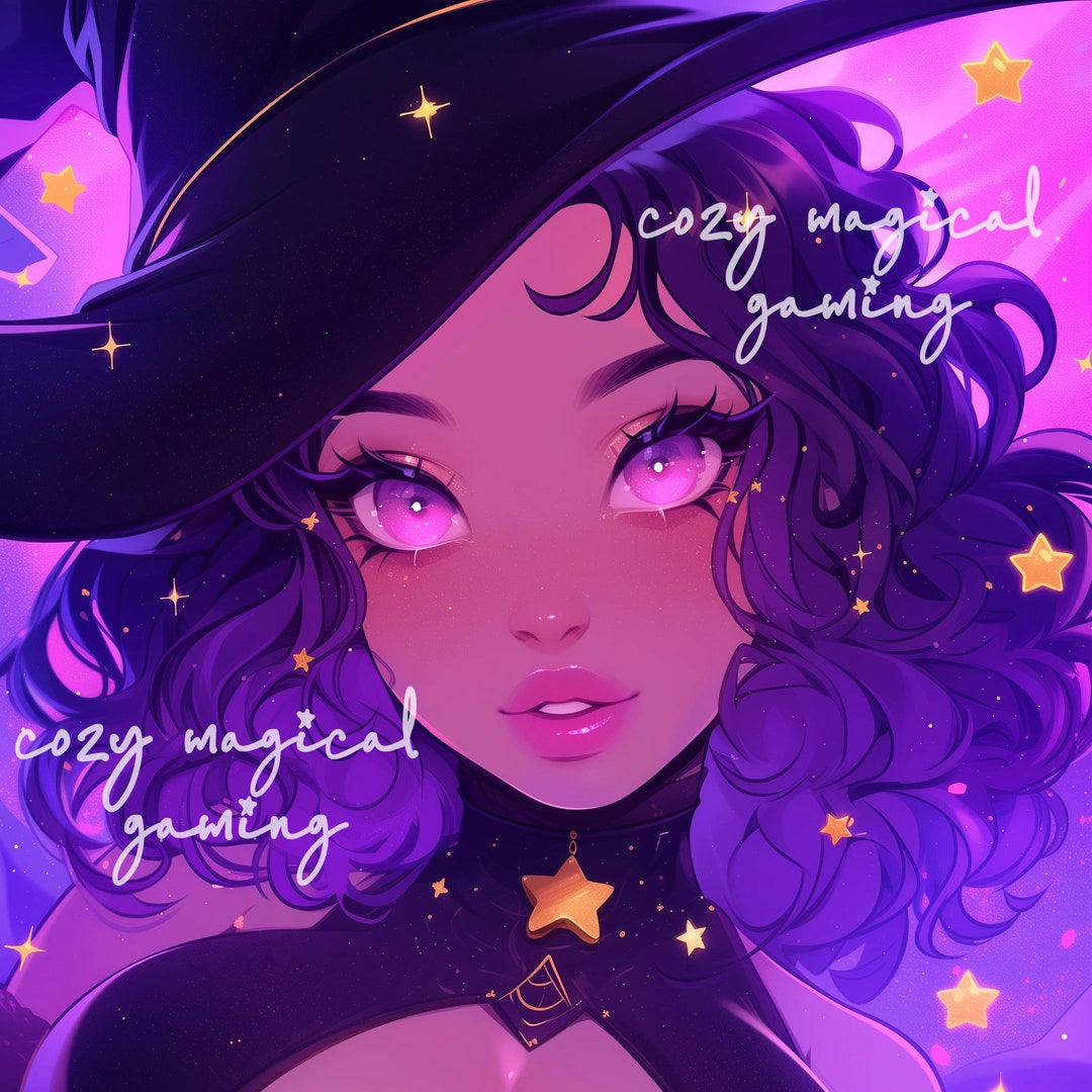 Twitch Icon Anime Streamer Art Twitch Profile Pic Streaming No ...