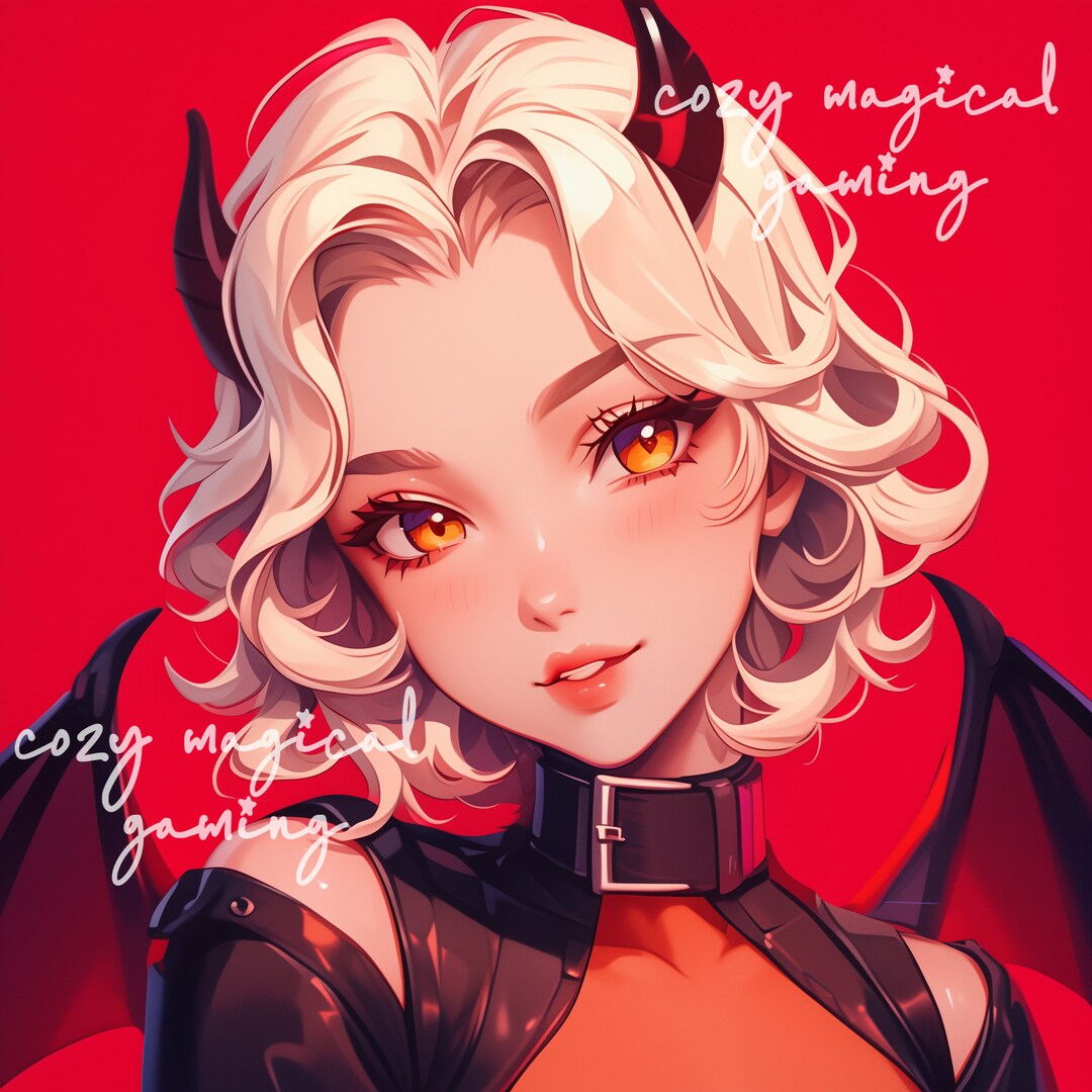 Twitch Icon Anime Streamer Art Twitch Profile Pic Streaming No ...