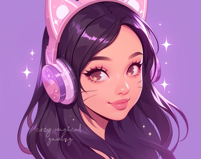 Custom Profil Icon Für Twitch Streamer, Charakter Portrait ...