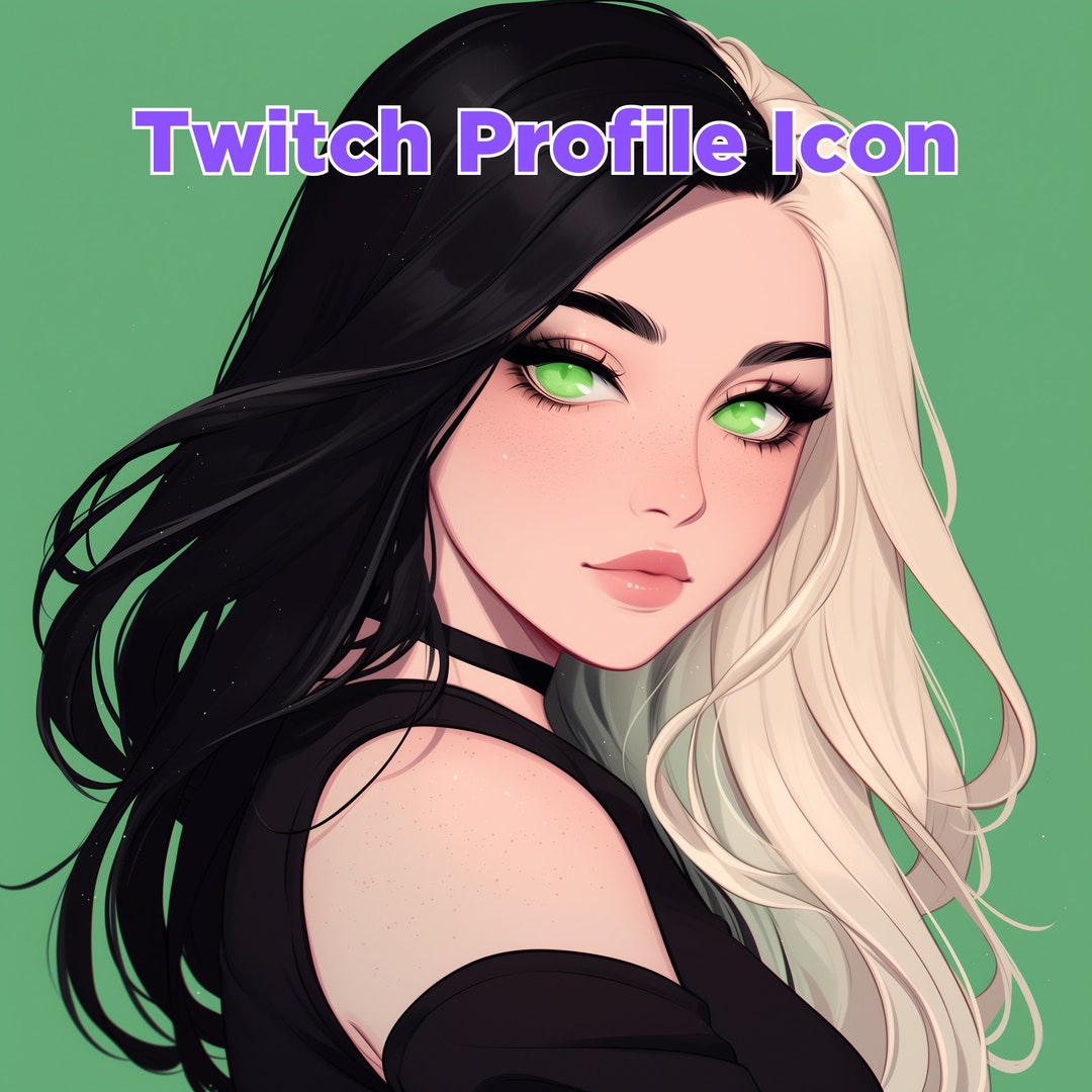 Twitch Icon, Streamer Art, Twitch Profile Pic Streaming, No Commission ...