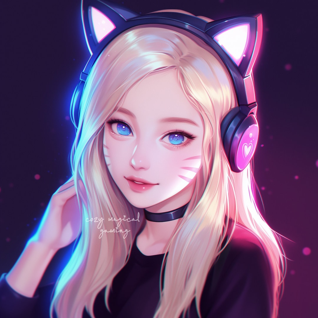 Purple Twitch Icon for Streamer Art Twitch Profile Pic for Streaming ...