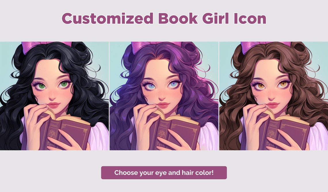 Customized Twitch Icon Commission Streamer Art Social Media Profile Pic ...