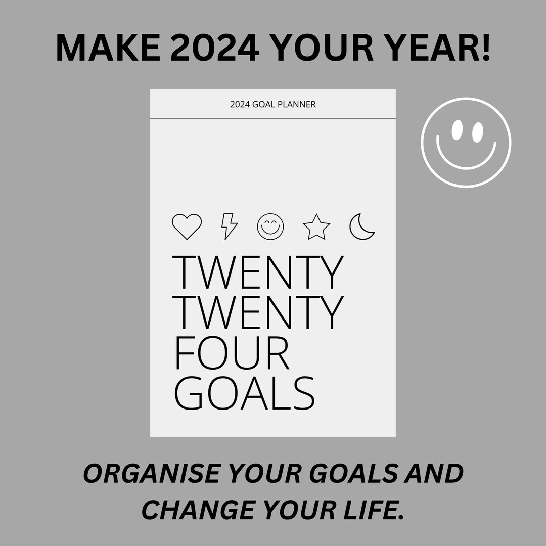 The Ultimate Goal Setting Journey A Year of Purposeful Progress - Etsy