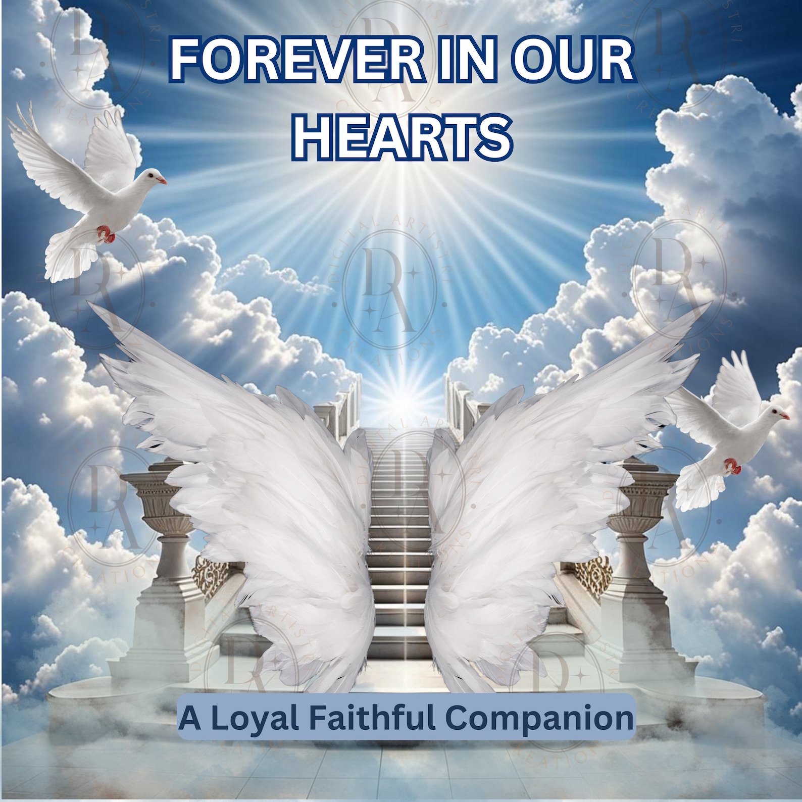 Pet Memorial, Pet Loss, Digital Download, in Memory of Dog, Instant ...