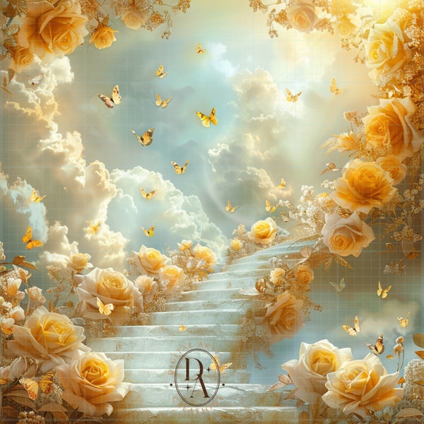 Yellow Funeral Background - Etsy