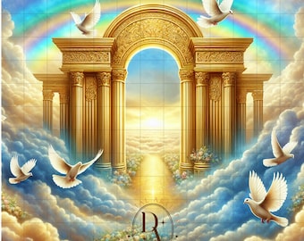 In Loving Memory, Memorial Themed Background, Memorial Button ...