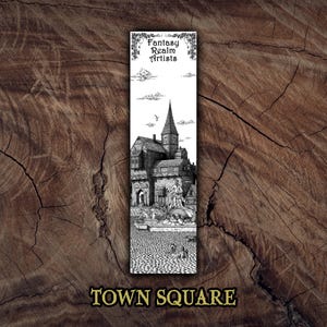 Hand Drawn Medieval Fantasy Bookmarks, Medieval Themed Bundle - Etsy