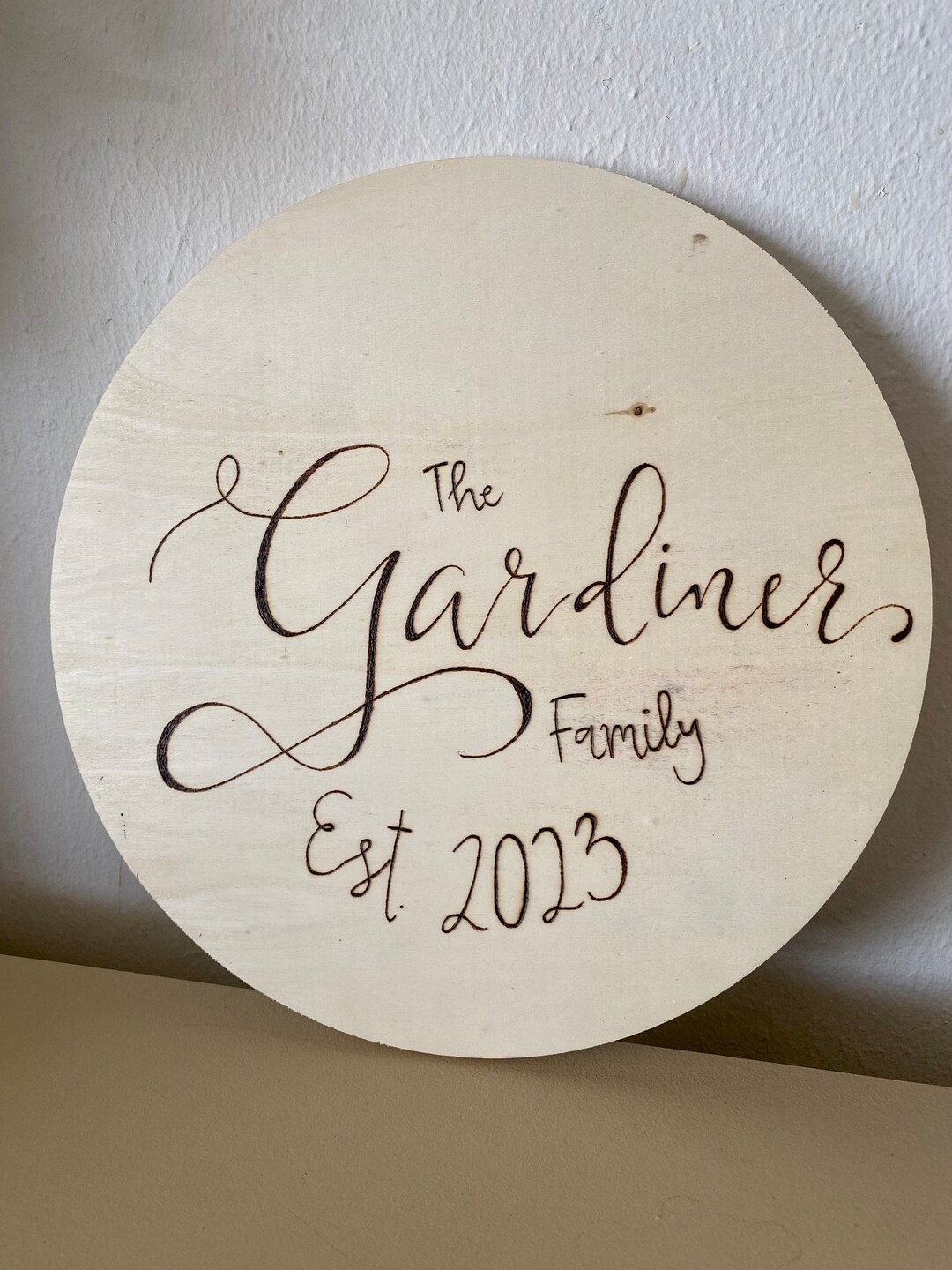 Family - Hand-burned Wood Sign, Custom, Wood Burned, Handmade ...