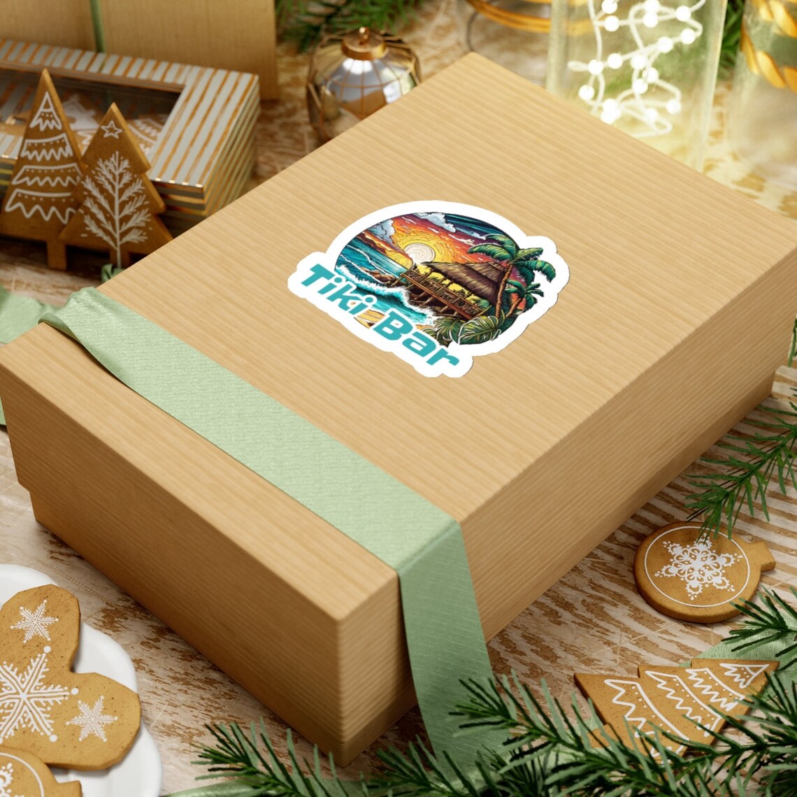 Tiki Bar Sticker (4 Sizes Available) - Etsy