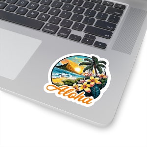 Aloha Sticker (4 Sizes Available) - Etsy