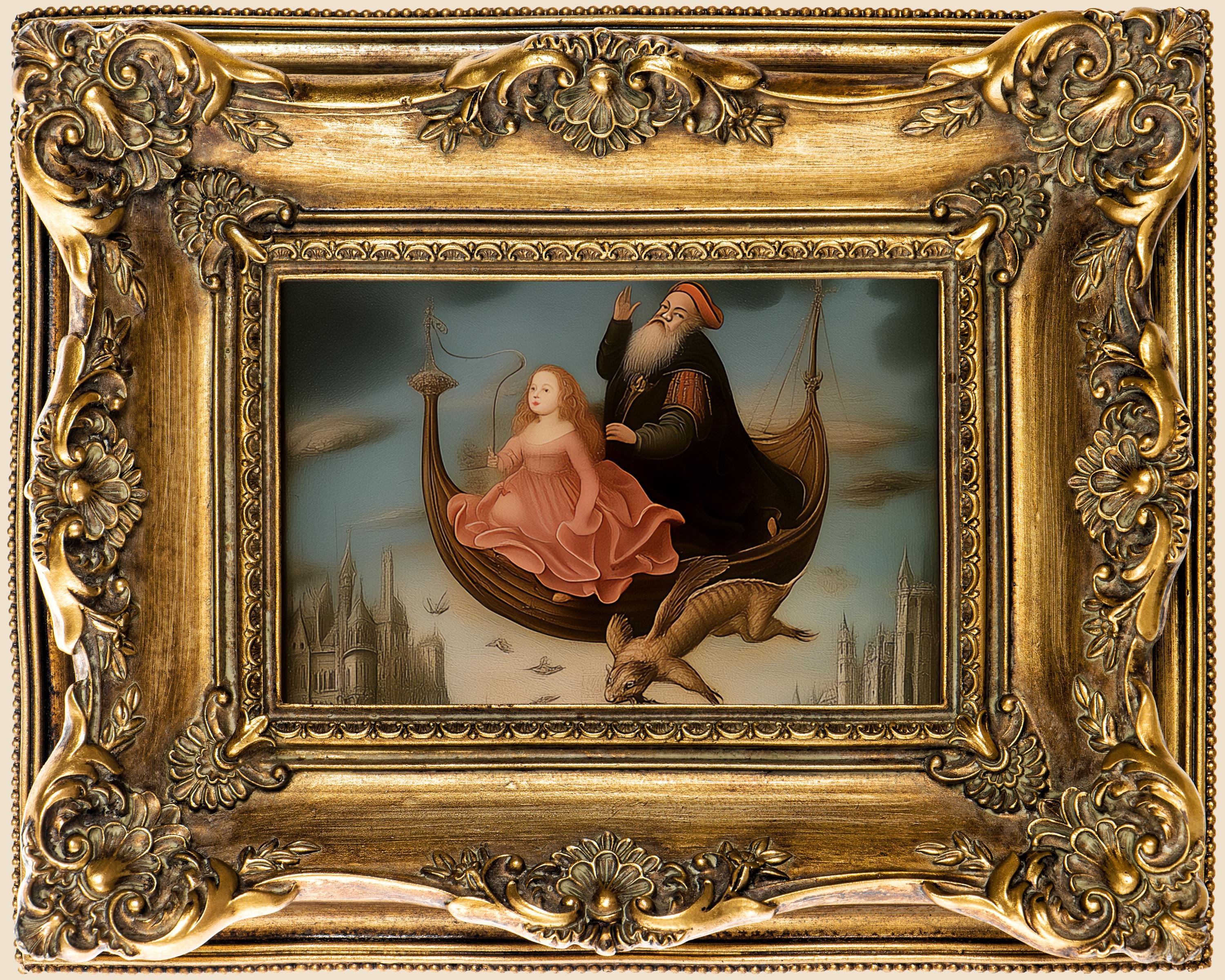 Weird Renaissance Art Unframed Poster Print Bosch Weirdcore Vintage ...