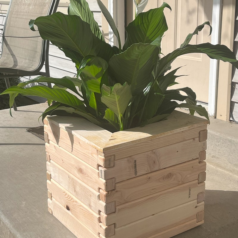 Square Planter - Etsy