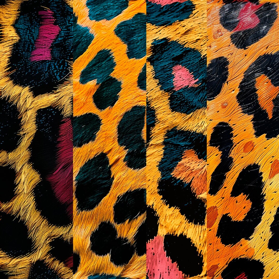 Seamless Animal Patterns,digital Animal Papers,animal Skin Textures ...