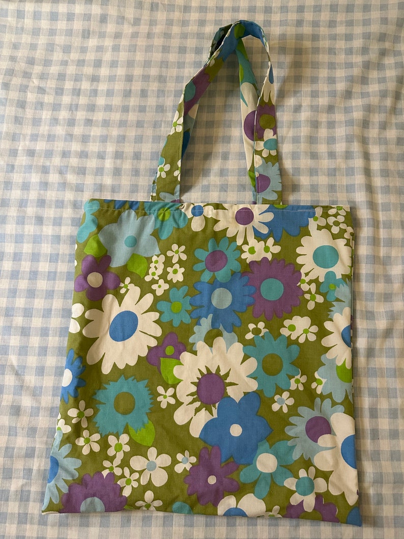 Handmade Totes Made With Vintage Fabric - Etsy
