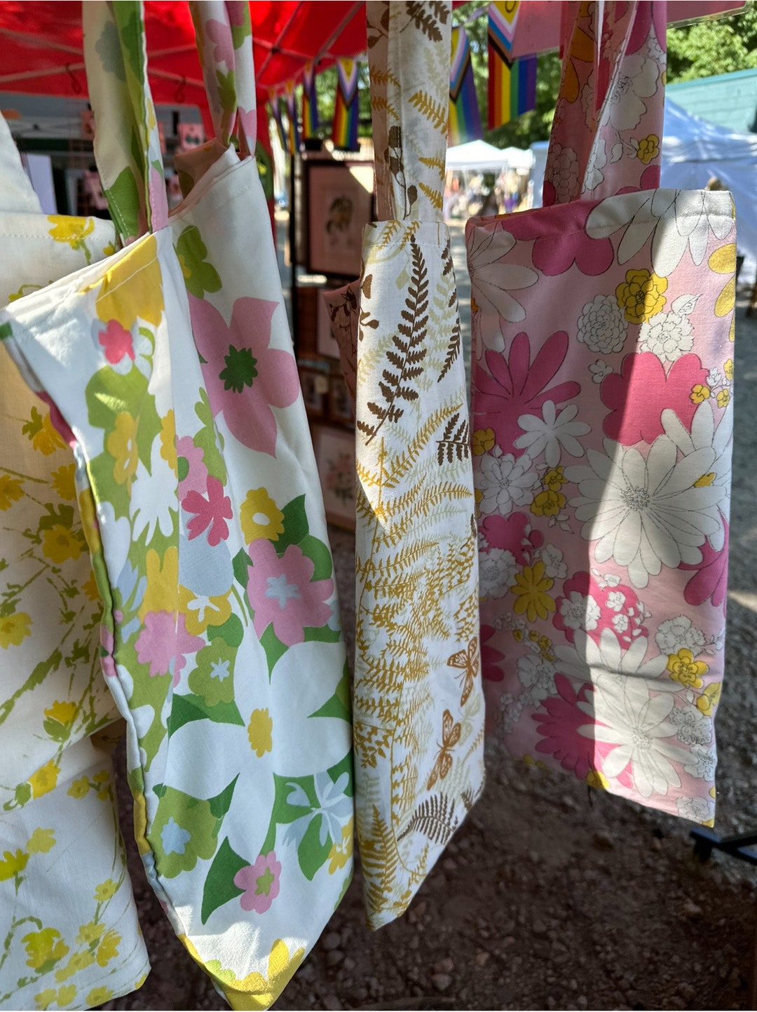 Handmade Totes Made With Vintage Fabric - Etsy