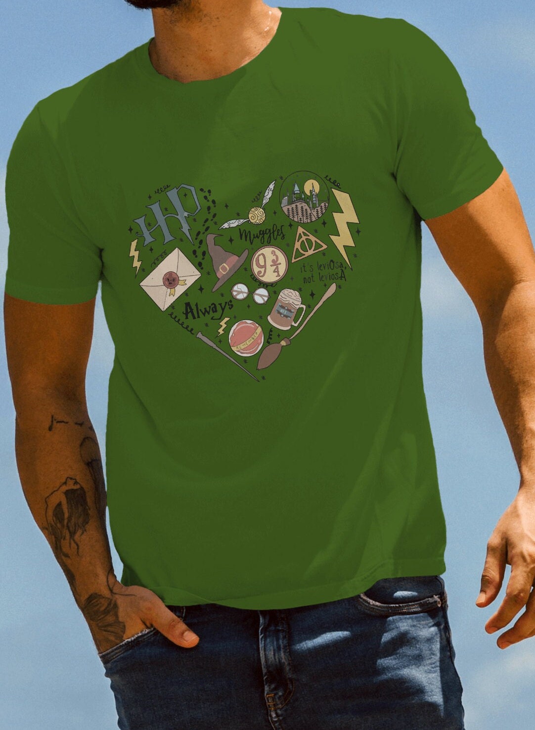 Wizard Heart Design, Png Download - Etsy