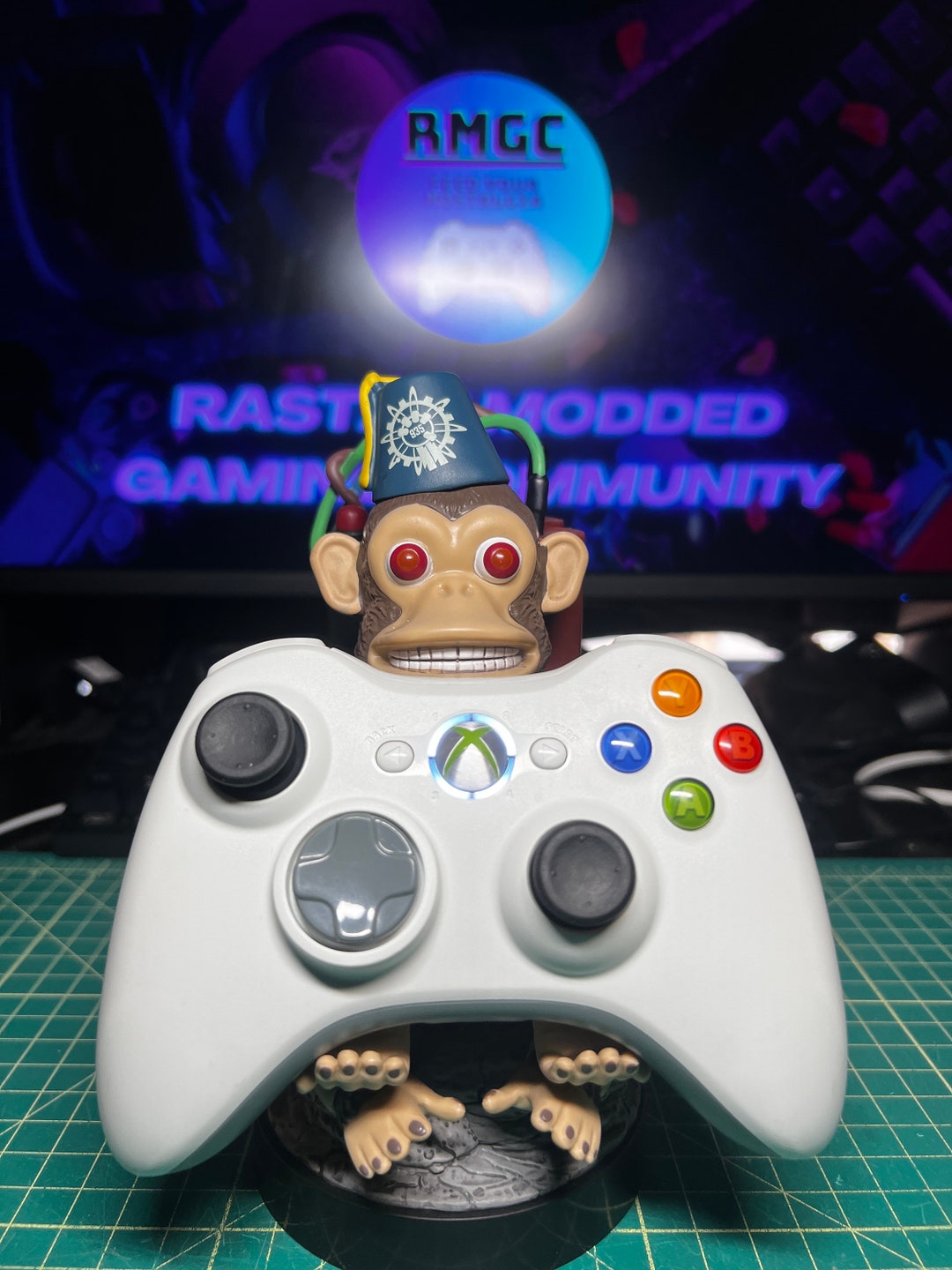 Custom Wireless Xbox 360 Controller White Ring of Light - Etsy