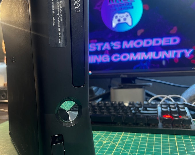 RGH3 Xbox 360 250GB Slim Console W/fan LED Install + Sonus Sound Mod ...