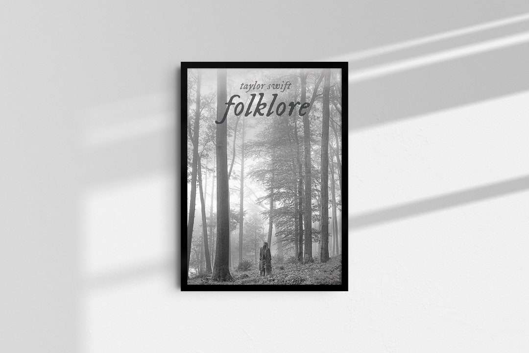 Swiftee Folklore Album Poster, Wall Art, Room Decor, Home Decor, Poster ...