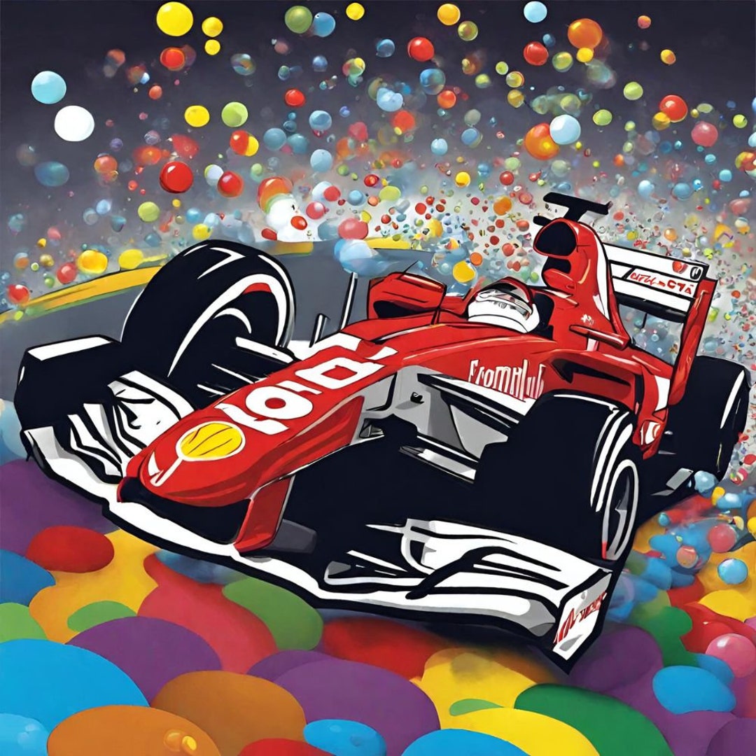 Premium Motorsport Digital Poster - Etsy