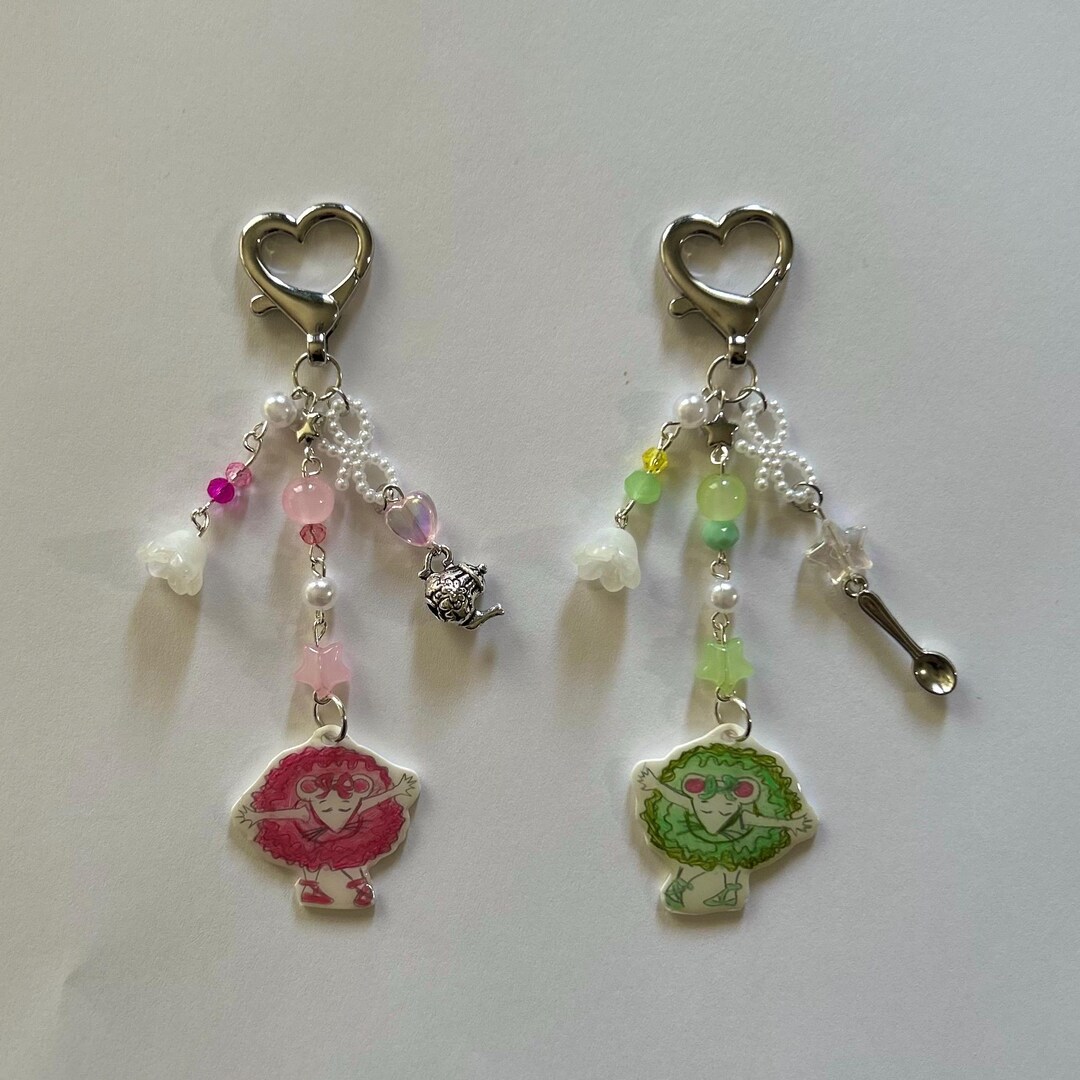 Angelina Ballerina Keychains / Ballet / Coquette / Charm / Pink - Etsy