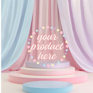 20 Pastel Product Photography Backdrops: Showcase Mockups (digital) - Etsy