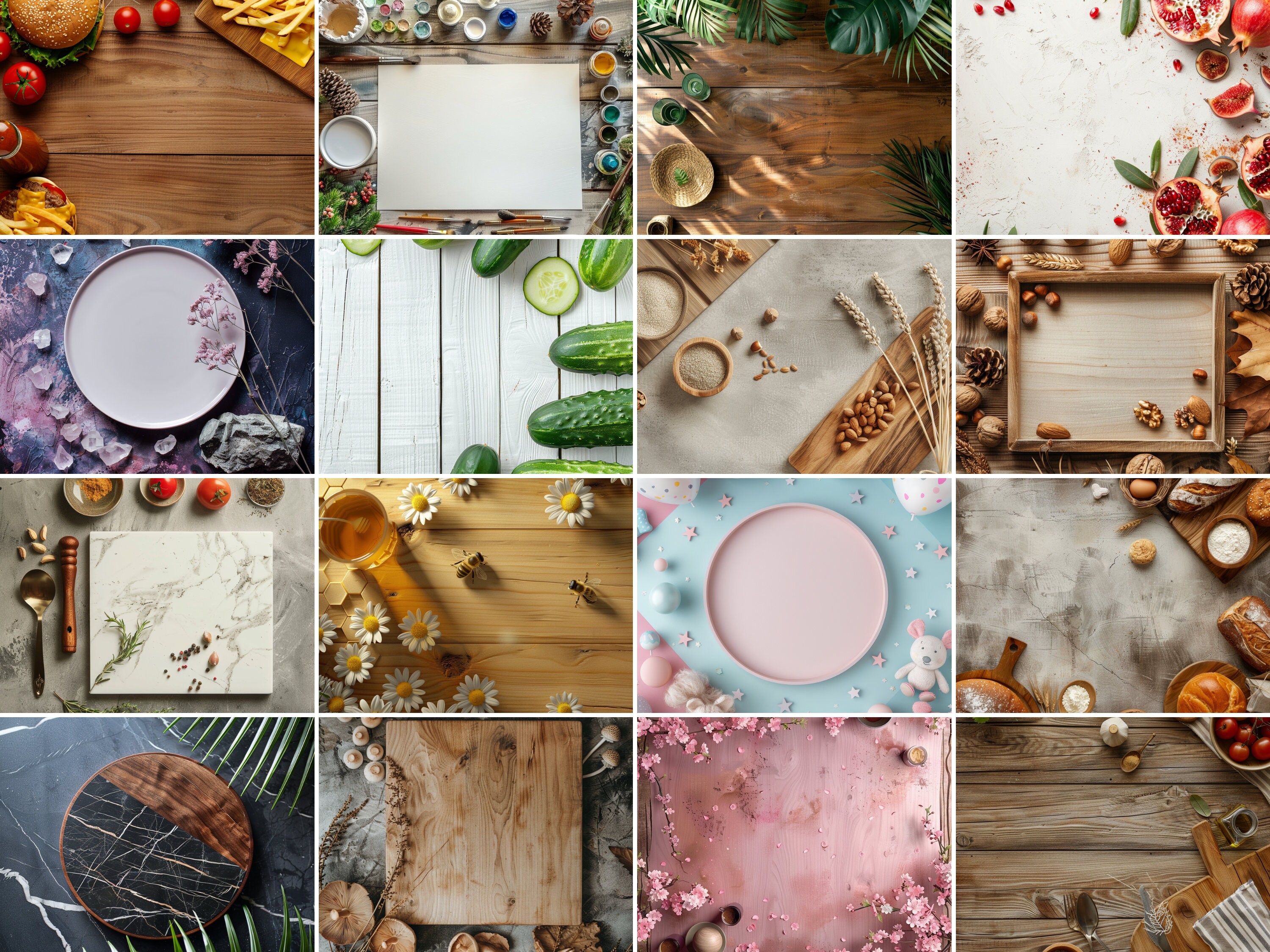 400 Mega Bundle Flat Lays Mockups | Digital Background Mock up ...