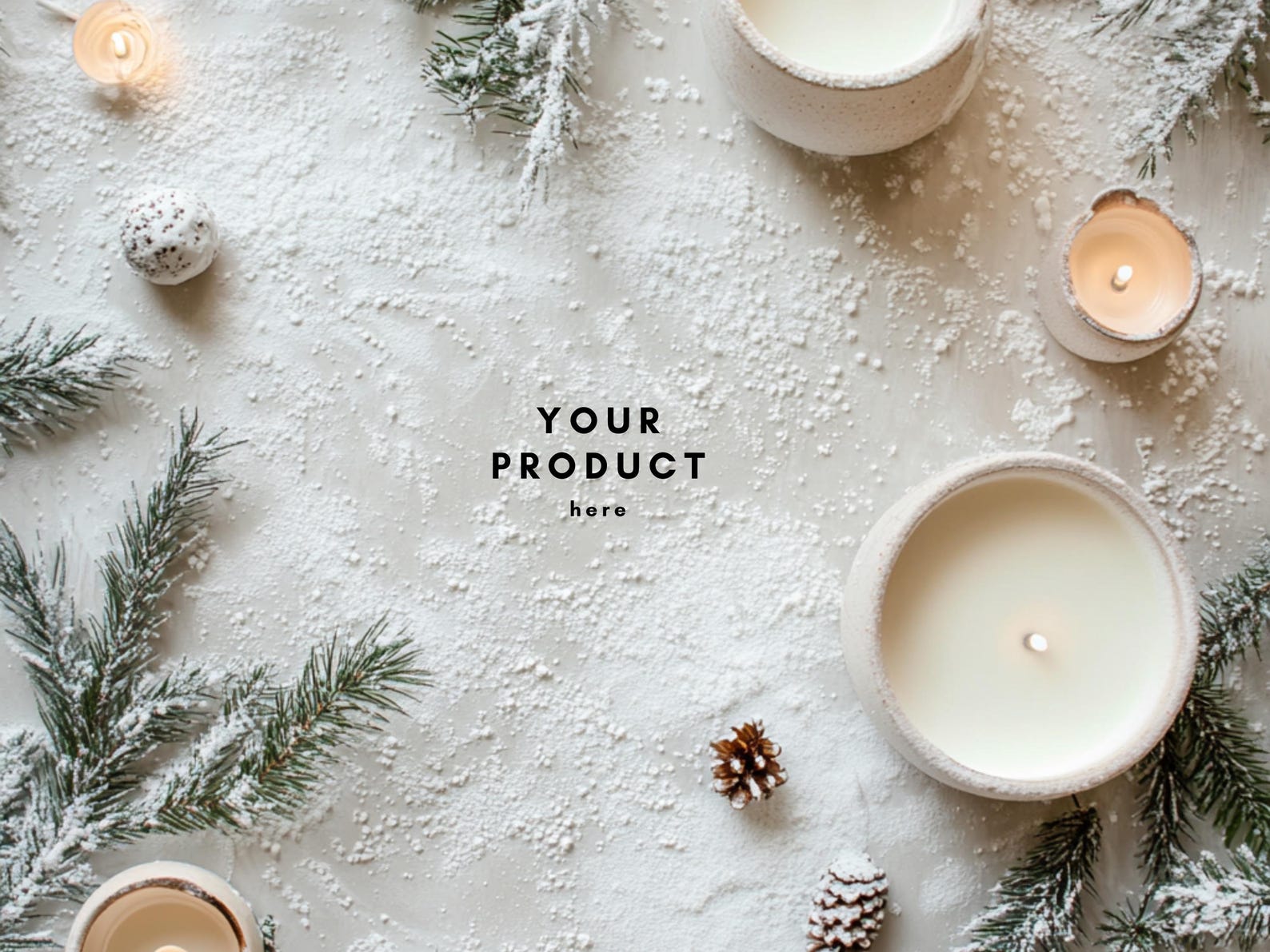 20 Cozy Winter Flat Lay Mockup Bundle | Digital Background Mock up ...