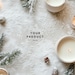 20 Cozy Winter Flat Lay Mockup Bundle | Digital Background Mock up ...